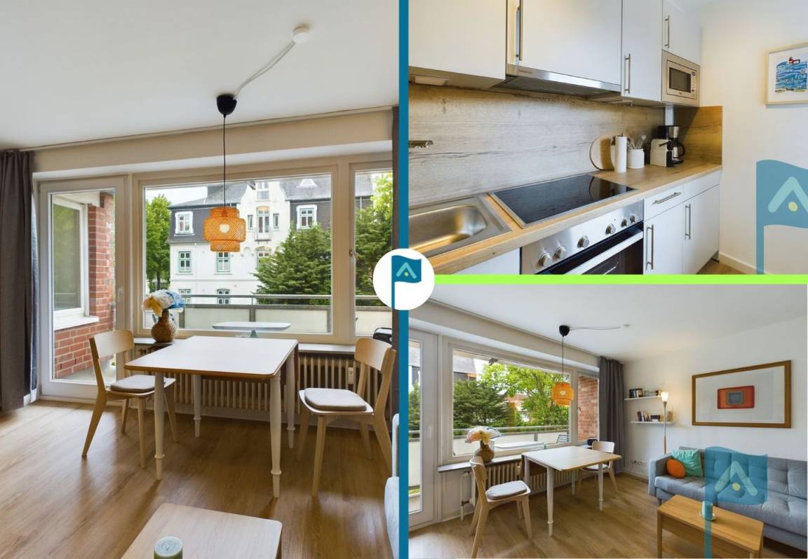 34 M² Apartament ∙ 2 Gości - Amrum