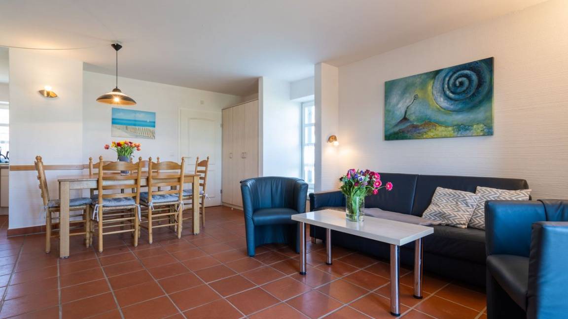 75 M² Ferienwohnung ∙ 1 Schlafzimmer ∙ 6 Gäste - Insel Hiddensee