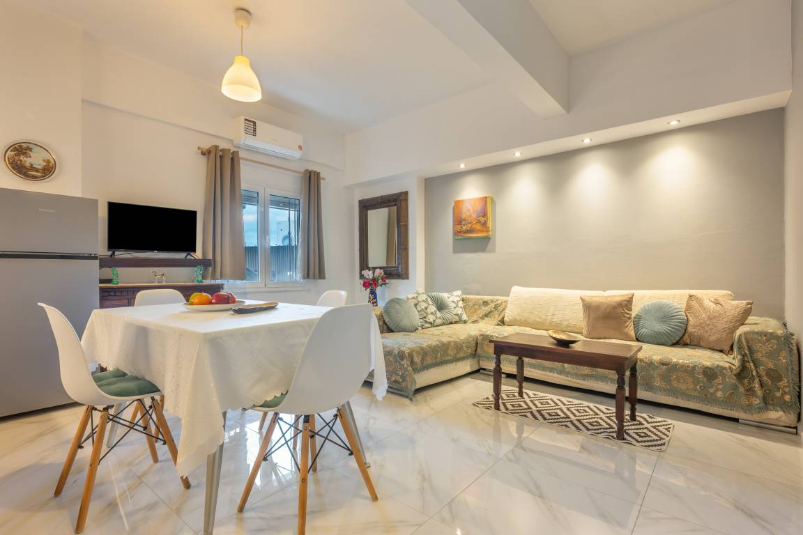 60 M² Appartement ∙ 2 Chambres ∙ 4 Personnes - Héraklion