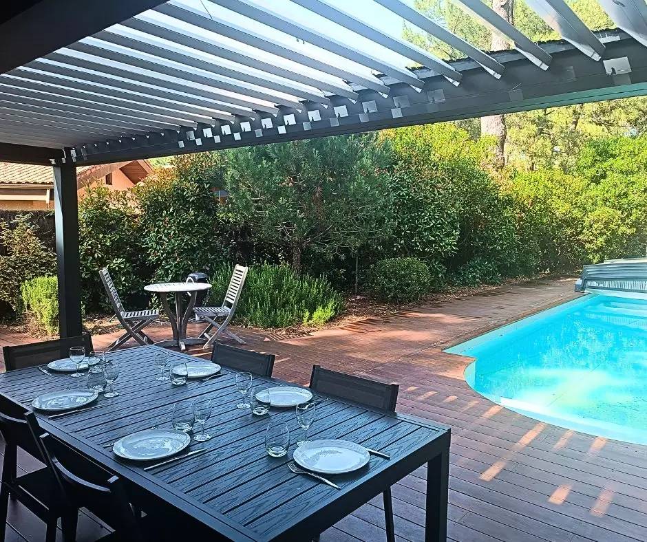 125 M² Maison De Vacances ∙ 4 Chambres ∙ 8 Personnes - Biscarrosse