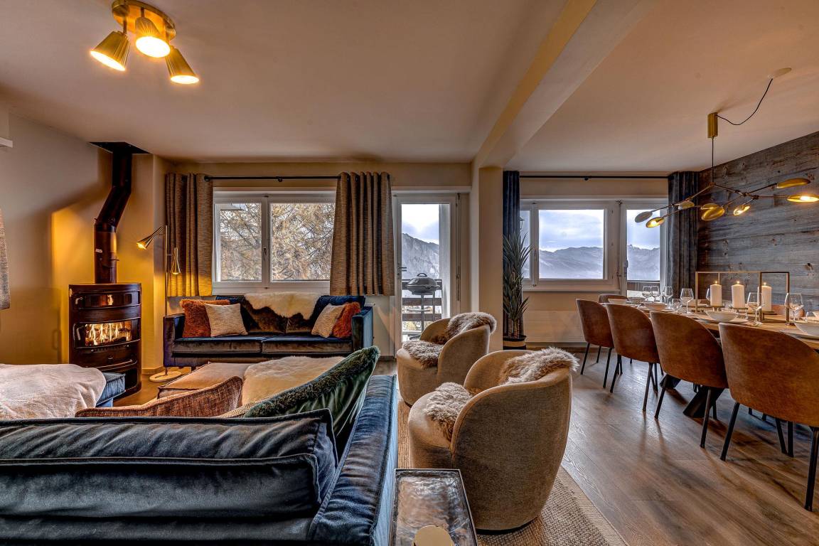153 M² Apartamento ∙ 4 Habitaciones ∙ 10 Huéspedes - Verbier