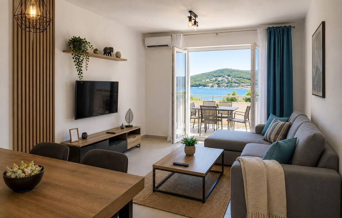 70 M² Appartement ∙ 2 Chambres ∙ 5 Personnes - Rogoznica