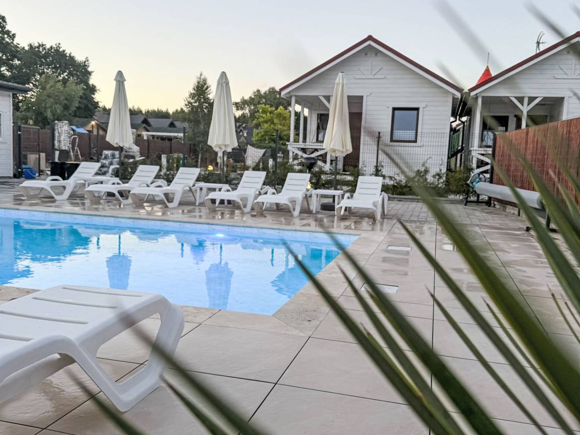 35 M² Ferienhaus ∙ 2 Schlafzimmer ∙ 5 Gäste - Dąbki