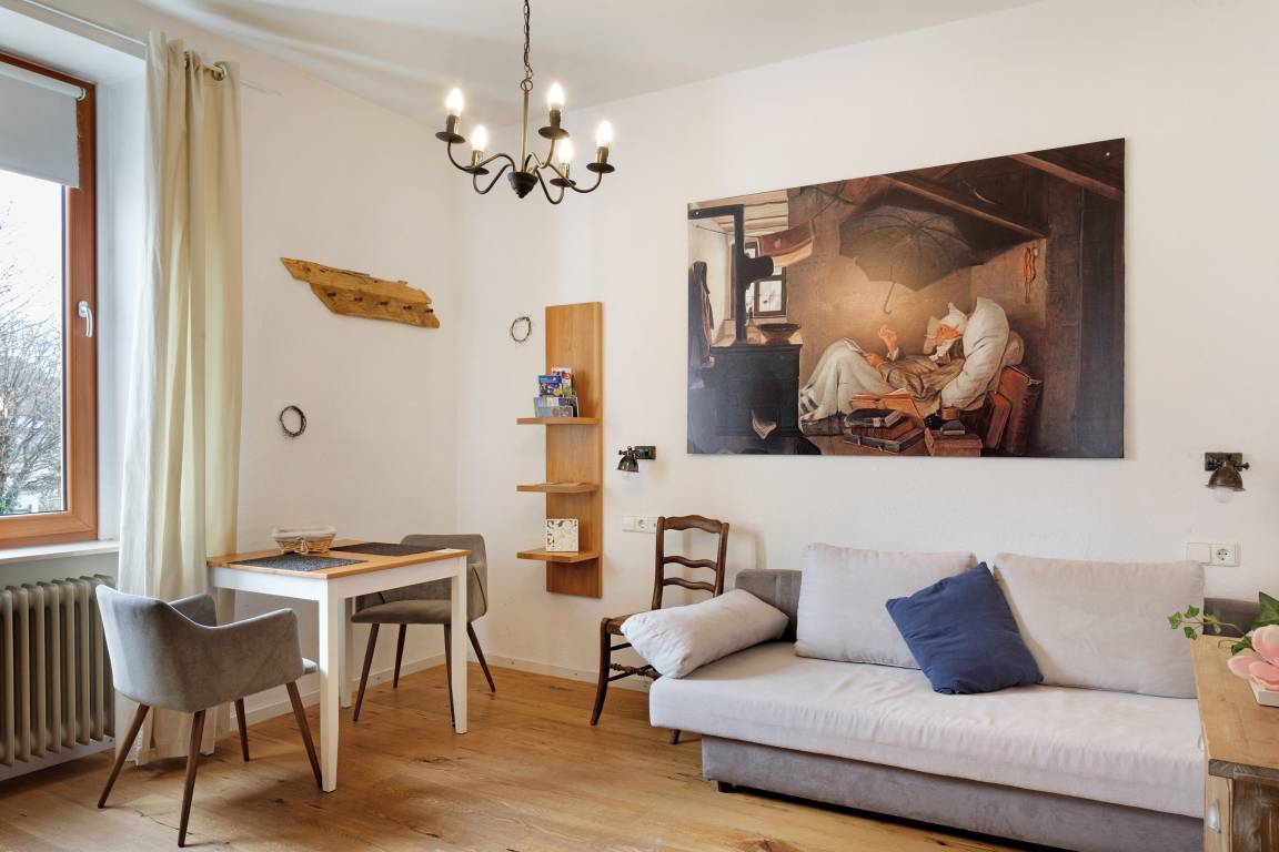 30 M² Ferienwohnung ∙ 1 Schlafzimmer ∙ 3 Gäste - Gottenheim