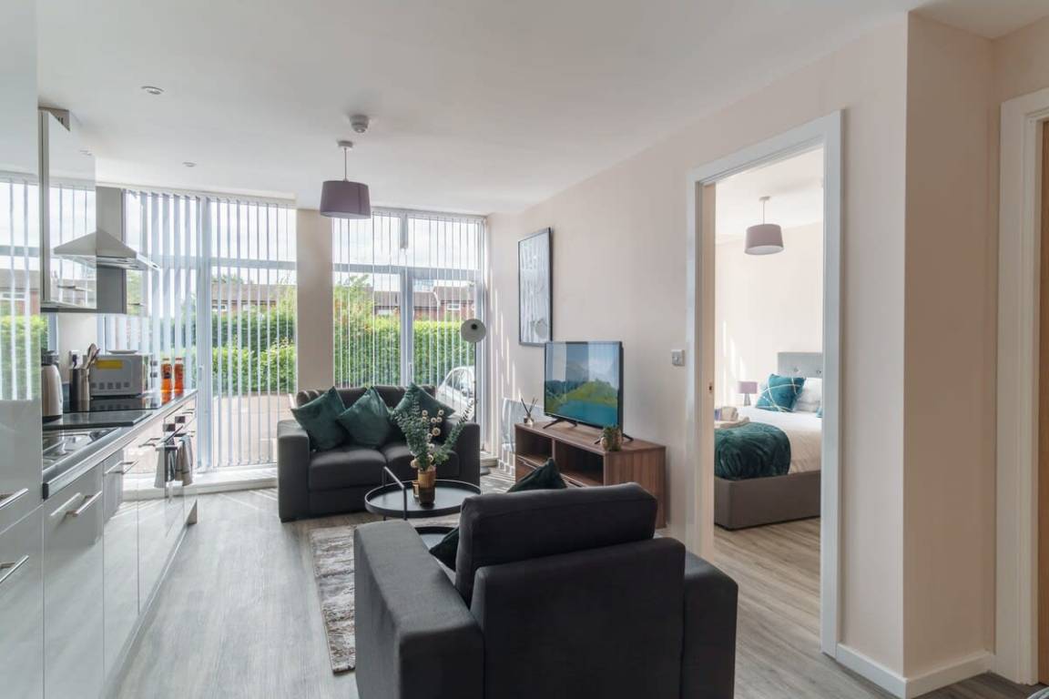 46 M² Apartamento ∙ 1 Habitación ∙ 2 Huéspedes - Mánchester