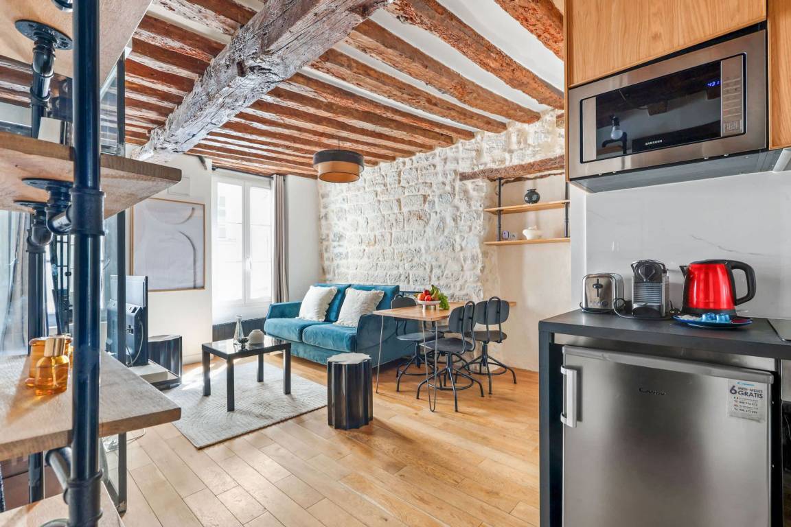 Apartamento ∙ 1 Quarto ∙ 4 Hóspedes - Paris