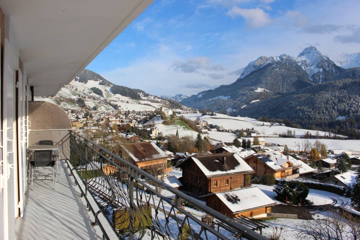 68 M² Ferienwohnung ∙ 1 Schlafzimmer ∙ 2 Gäste - Charmey