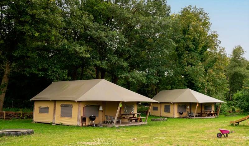 Tent ∙ 2 Slaapkamers ∙ 6 Gasten - Noord-Brabant