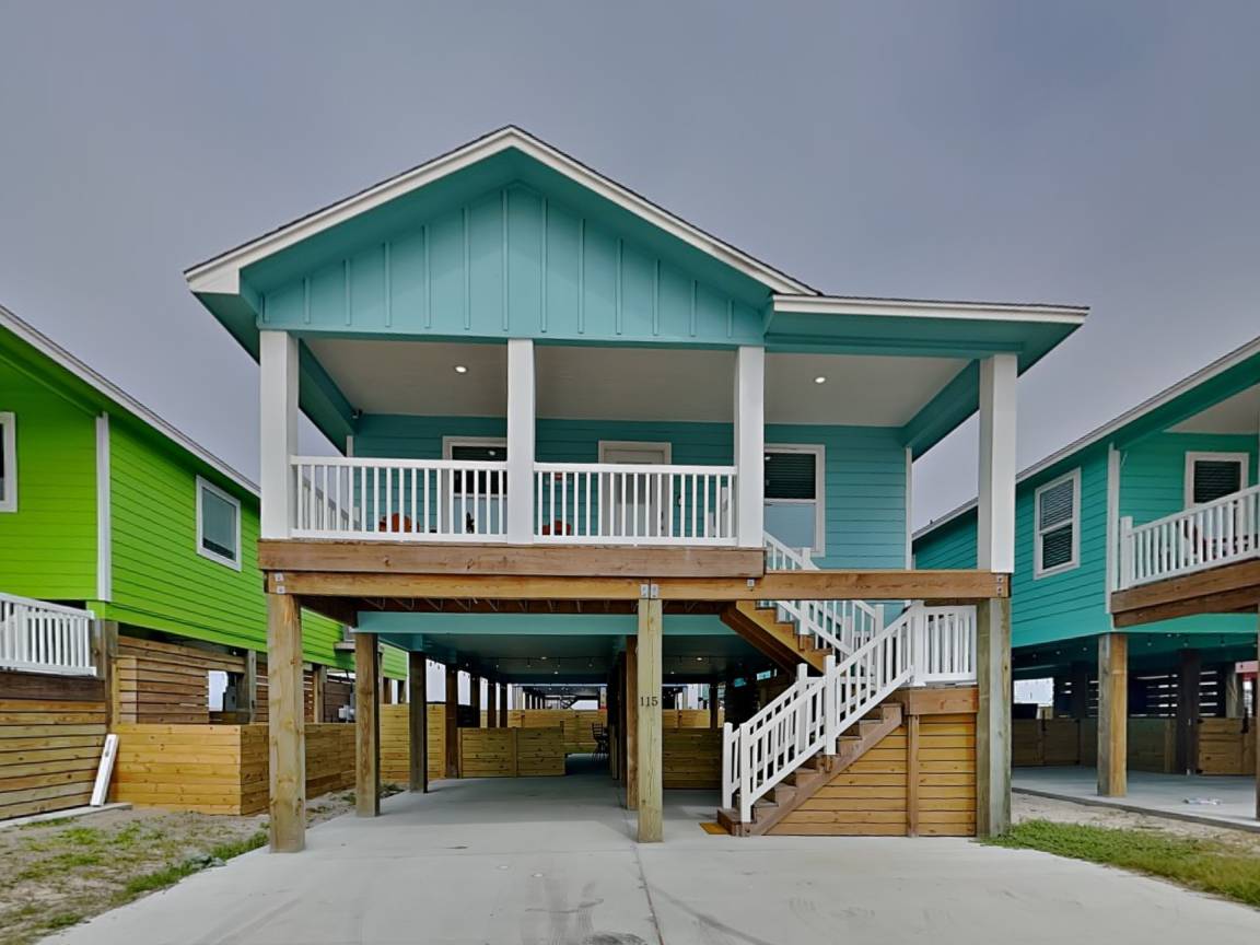 118 M² House ∙ 4 Bedrooms ∙ 12 Guests - Port Aransas, TX