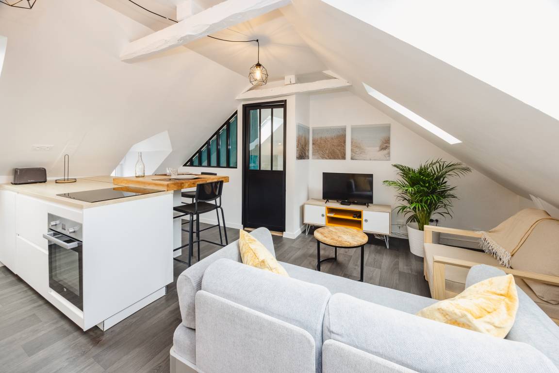 41 M² Appartement ∙ 1 Slaapkamer ∙ 3 Gasten - Bruz