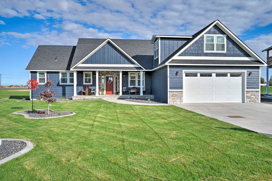 178 M² House ∙ 3 Bedrooms ∙ 8 Guests - Potholes State Park, Othello