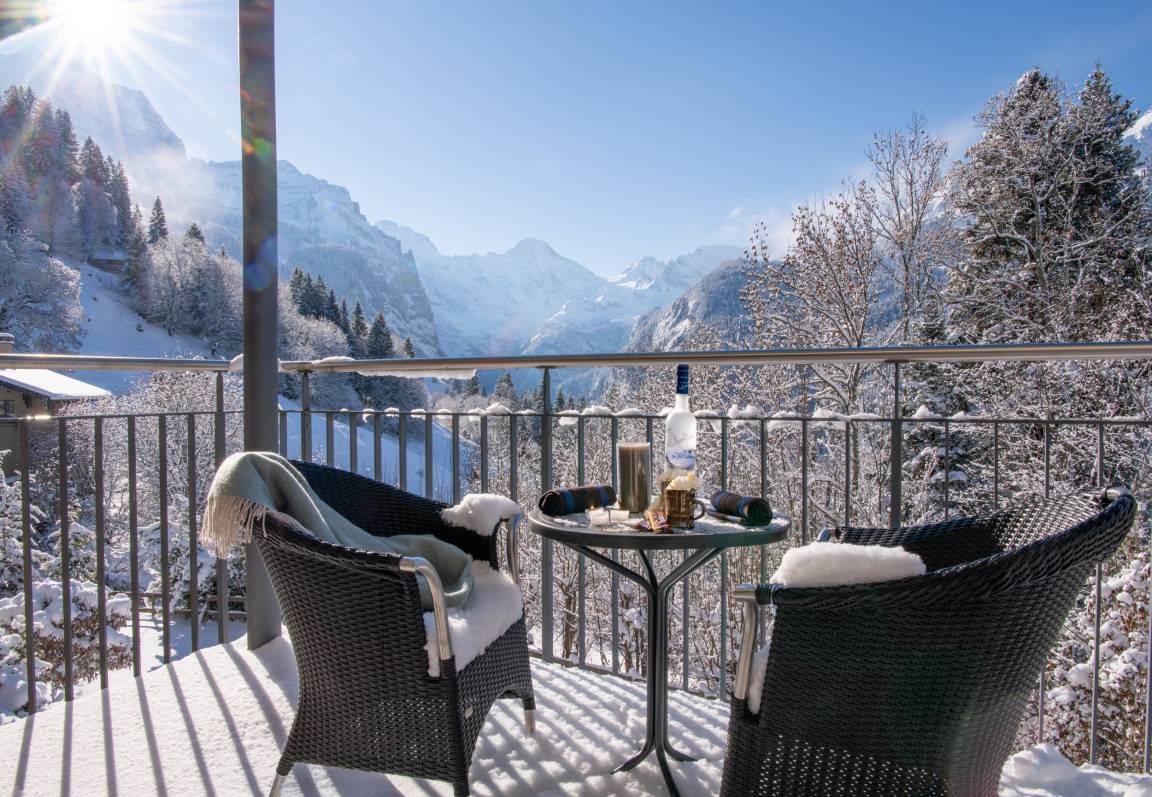 95 M² Apartment ∙ 2 Bedrooms ∙ 4 Guests - Mürren