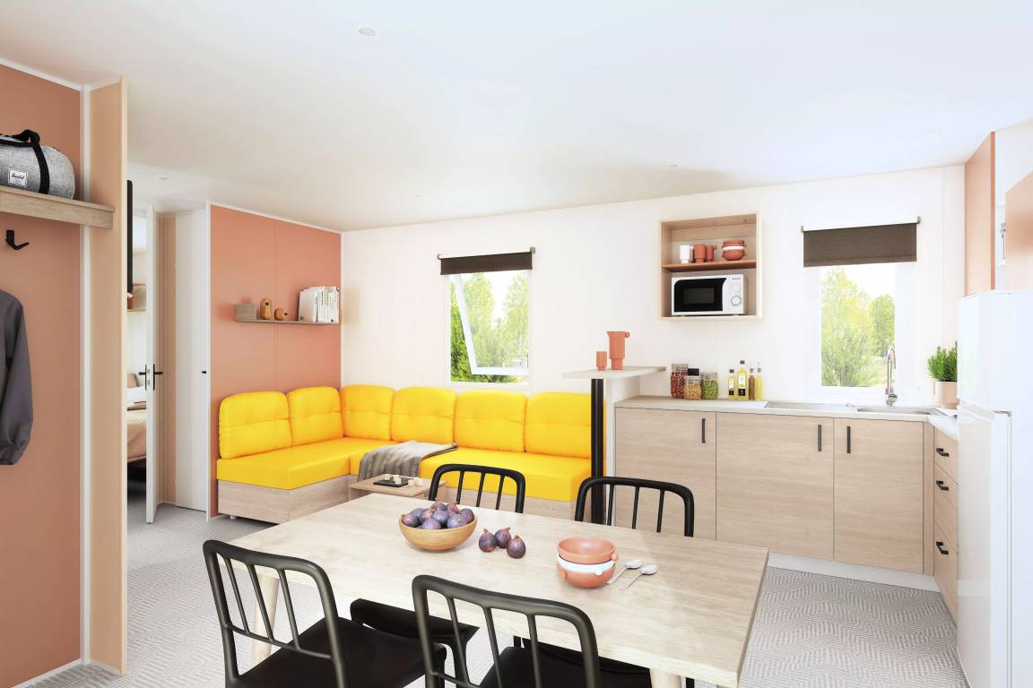 40 M² Mobil-home ∙ 3 Chambres ∙ 6 Personnes - La Turballe