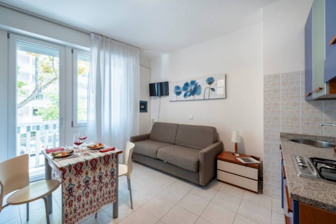 30 M² Apartament ∙ 1 Sypialnia ∙ 2 Gości - Bibione Pineda