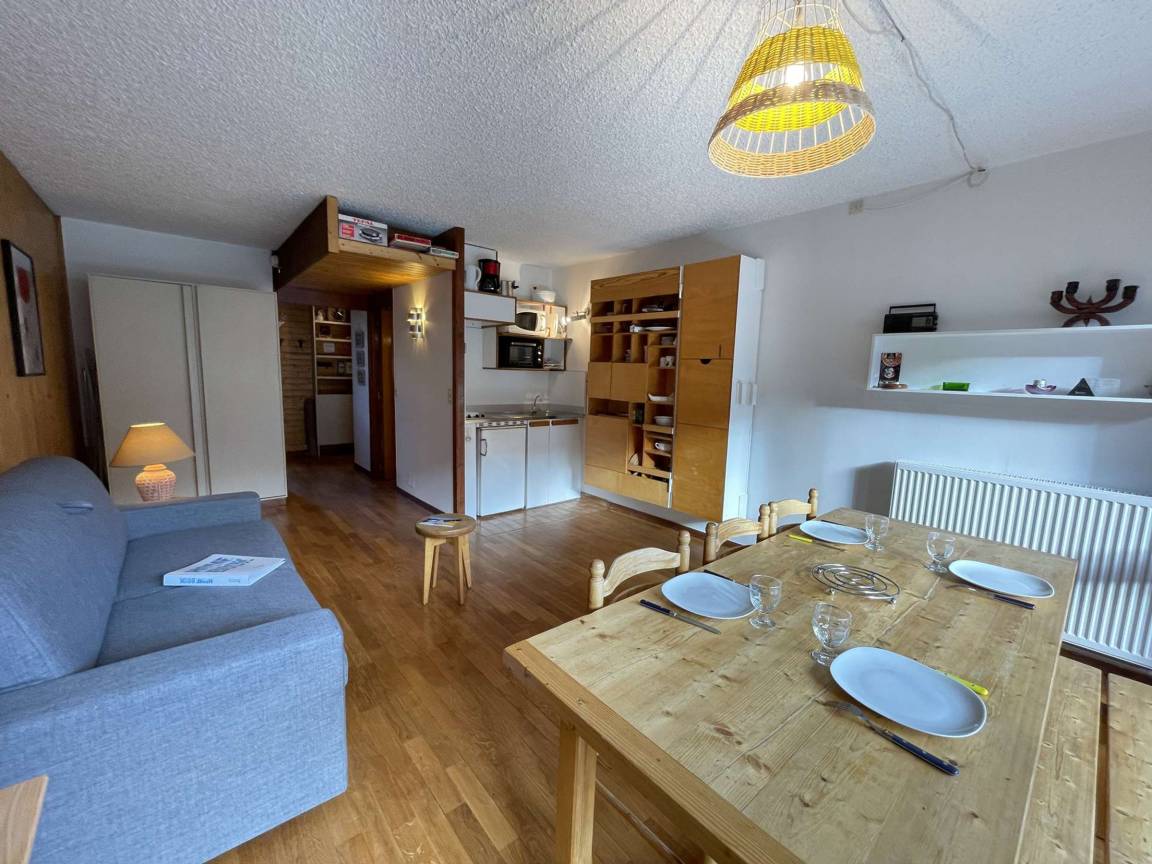 32 M² Studio Flat ∙ 1 Bedroom ∙ 4 Guests - Serre Chevalier