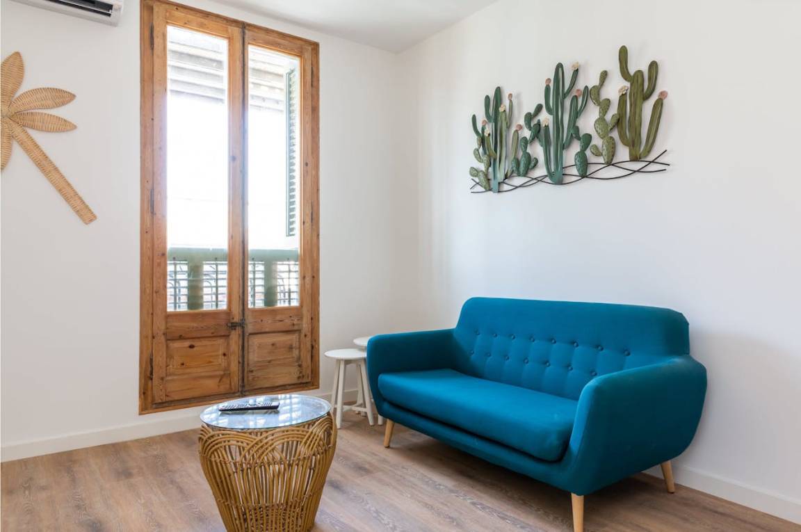 48 M² Appartement ∙ 2 Chambres ∙ 3 Personnes - Barcelone
