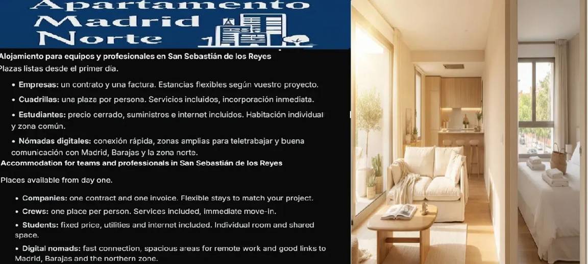 140 M² Chalet ∙ 6 Habitaciones ∙ 9 Huéspedes - Tres Cantos