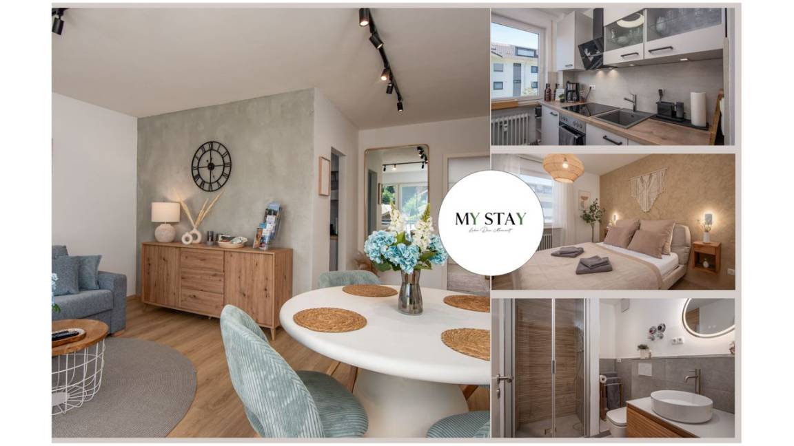 54 M² Ferienwohnung ∙ 1 Schlafzimmer ∙ 4 Gäste - Bernau am Chiemsee