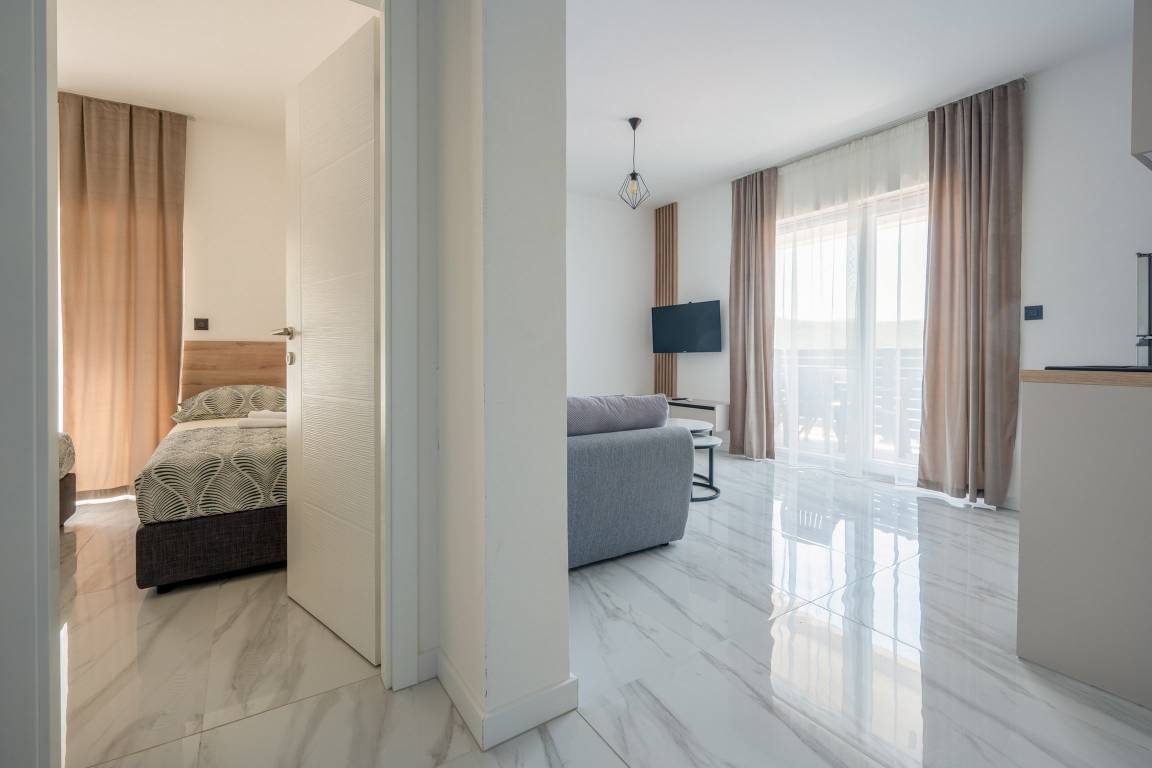 41 M² Ferienwohnung ∙ 1 Schlafzimmer ∙ 5 Gäste - Neum