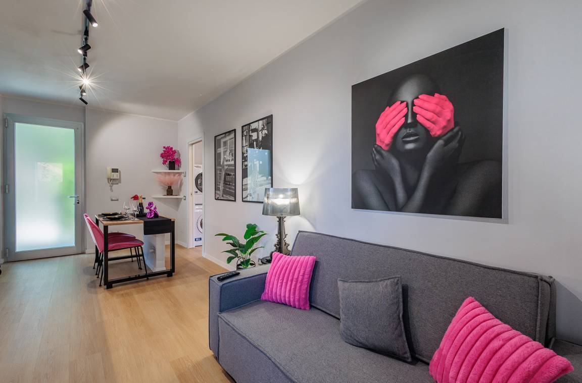 50 M² Apartament ∙ 1 Sypialnia ∙ 3 Gości - Bergamo