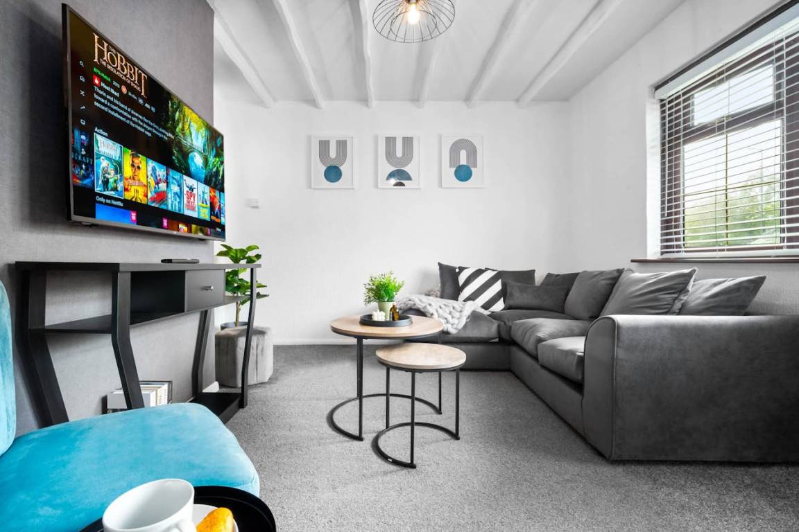 186 M² Apartamento ∙ 3 Habitaciones ∙ 6 Huéspedes - Sutton Coldfield