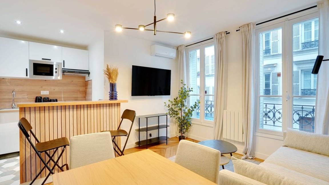 30 M² Apartamento ∙ 1 Quarto ∙ 4 Hóspedes - Paris