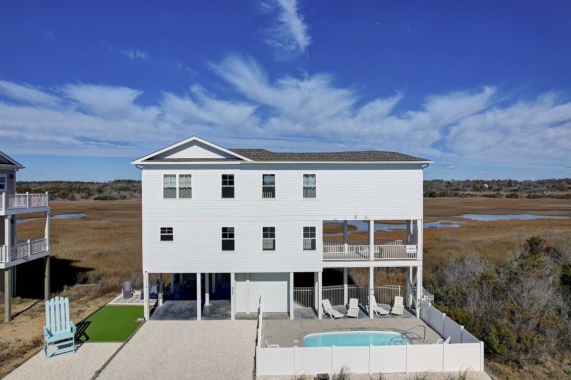 145 M² Casa ∙ 3 Habitaciones ∙ 10 Huéspedes - Holden Beach, NC