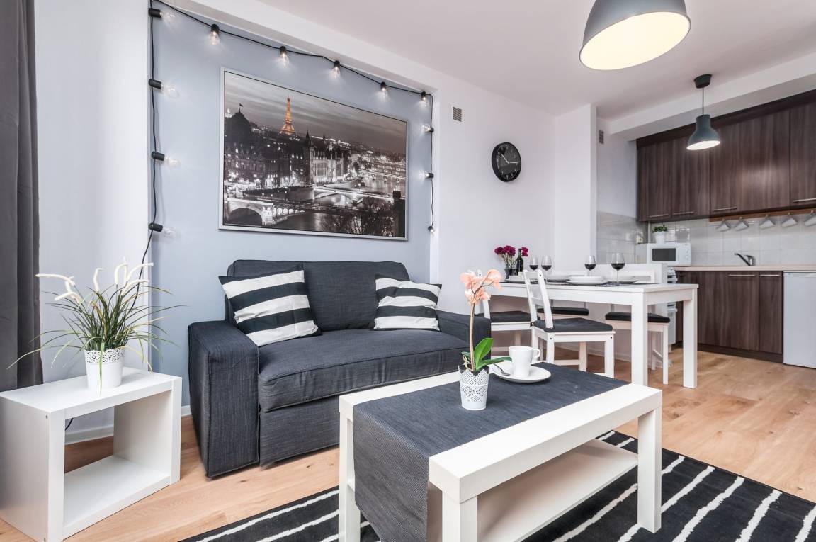37 M² Appartement ∙ 1 Chambre ∙ 4 Personnes - Varsovie