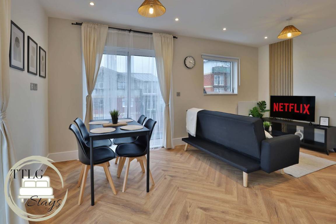 58 M² Appartement ∙ 2 Slaapkamers ∙ 5 Gasten - Watford