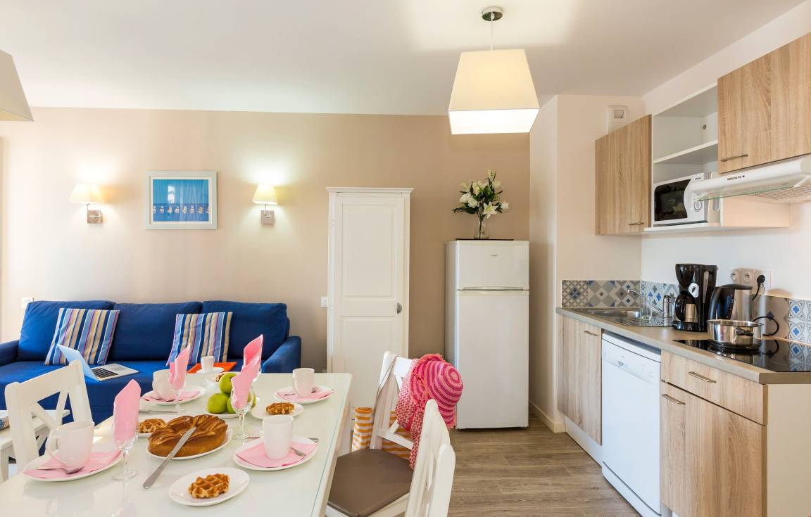 Ferienwohnung ∙ 2 Schlafzimmer ∙ 6 Gäste - La Baule-Escoublac