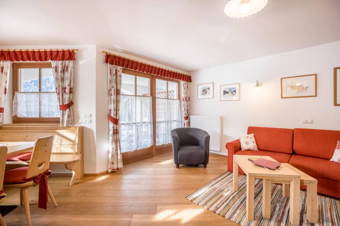65 M² Ferienwohnung ∙ 1 Schlafzimmer ∙ 5 Gäste - Kronplatz