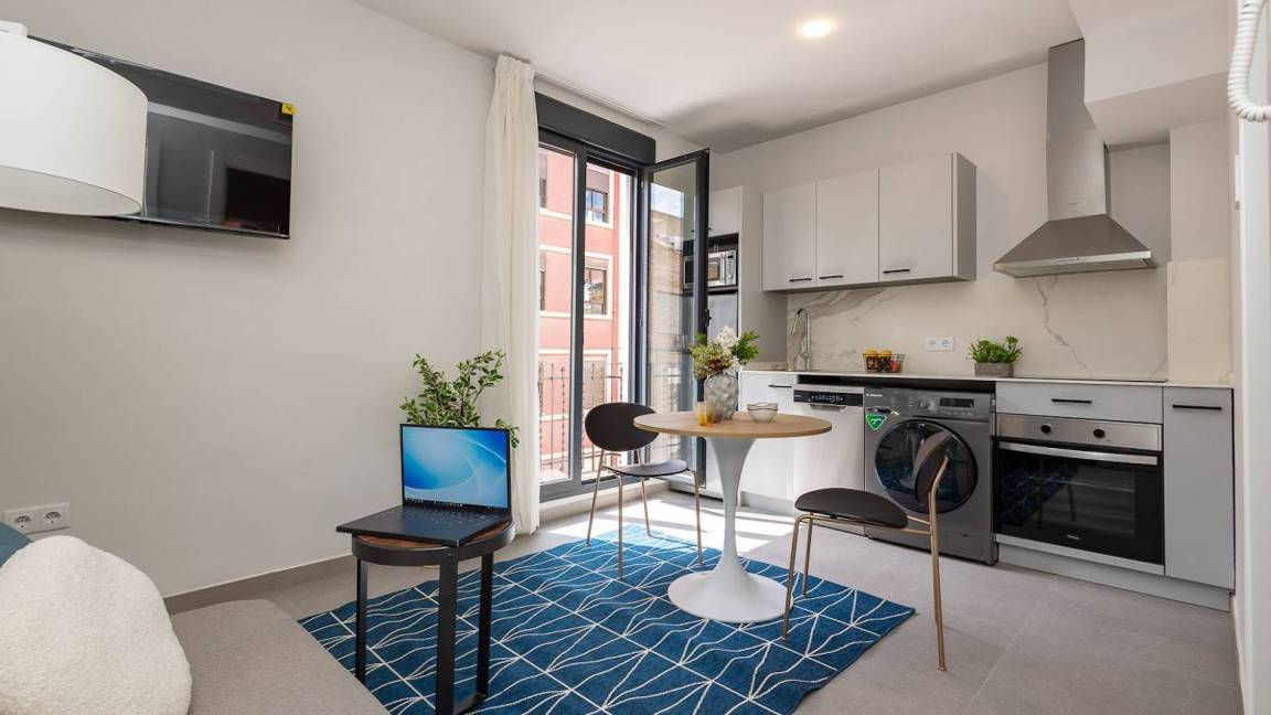 26 M² Apartamento ∙ 1 Habitación ∙ 2 Huéspedes - Valencia