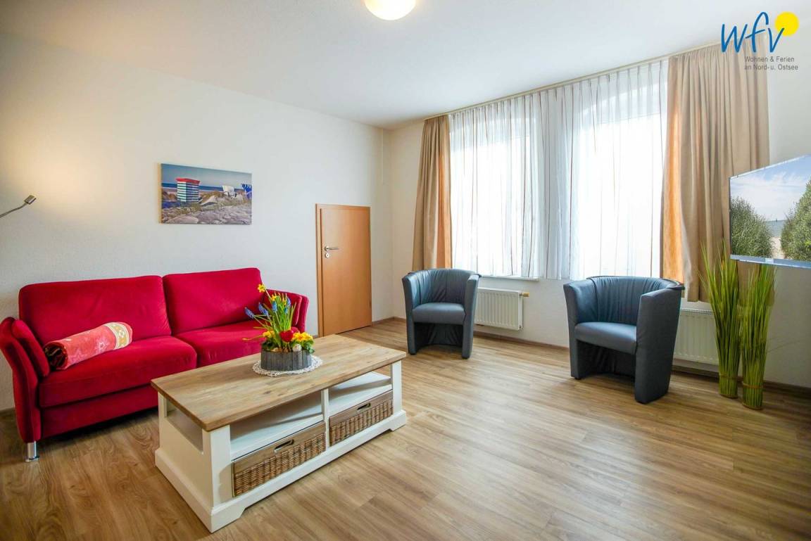 55 M² Ferienwohnung ∙ 2 Schlafzimmer ∙ 4 Gäste - Borkum