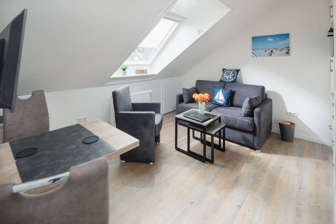 28 M² Ferienwohnung ∙ 1 Schlafzimmer ∙ 3 Gäste - Norderney