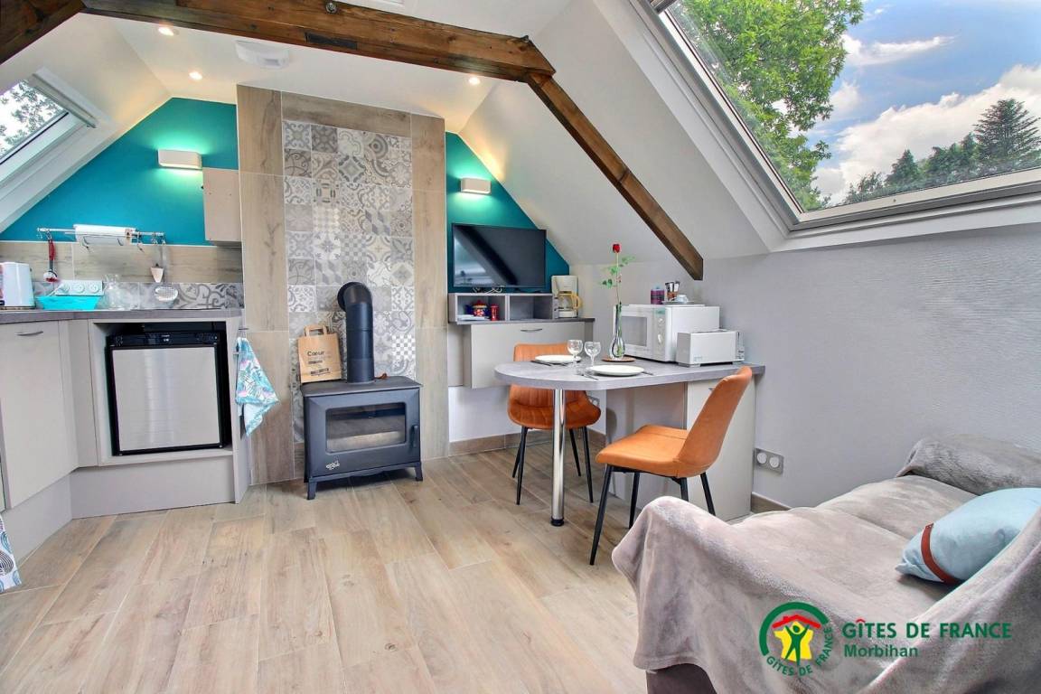 31 M² Gîte ∙ 1 Chambre ∙ 2 Personnes - Guern