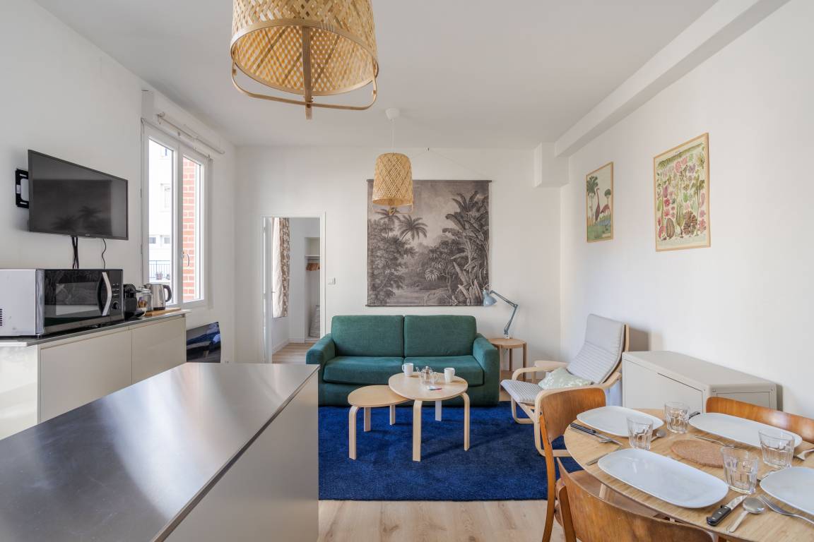 36 M² Apartamento ∙ 1 Habitación ∙ 3 Huéspedes - Rennes
