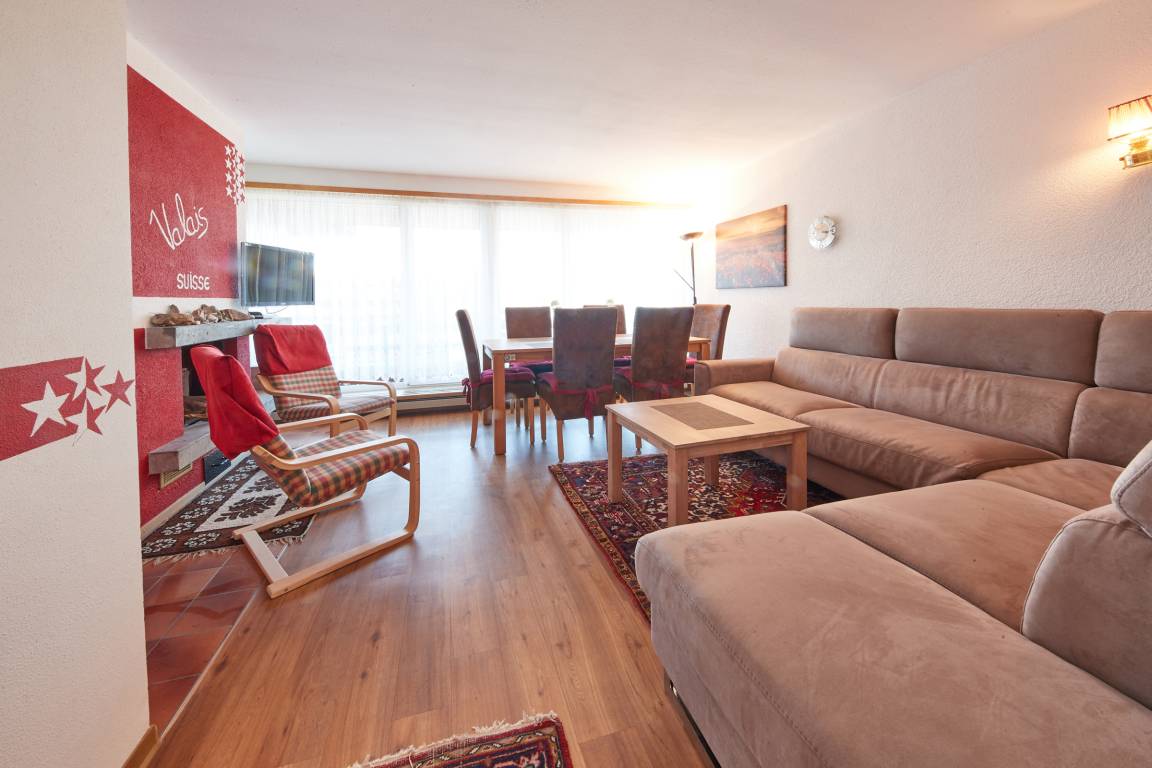 63 M² Appartement ∙ 2 Slaapkamers ∙ 5 Gasten - Thyon