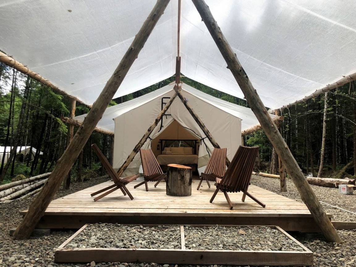 Camping-unterkunft ∙ 1 Schlafzimmer ∙ 2 Gäste - Forks, WA