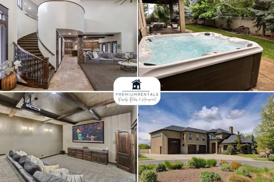 595 M² Maison De Vacances ∙ 6 Chambres ∙ 32 Personnes - Meridian, ID