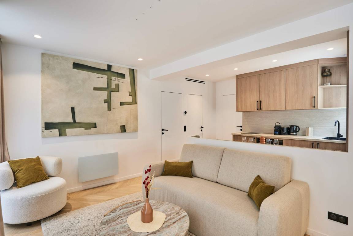 60 M² Apartamento ∙ 2 Quartos ∙ 6 Hóspedes - Paris
