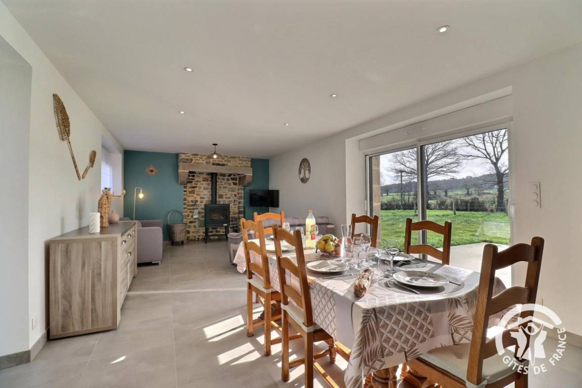 130 M² Gîte ∙ 3 Schlafzimmer ∙ 6 Gäste - Saint-Aubin-du-Cormier