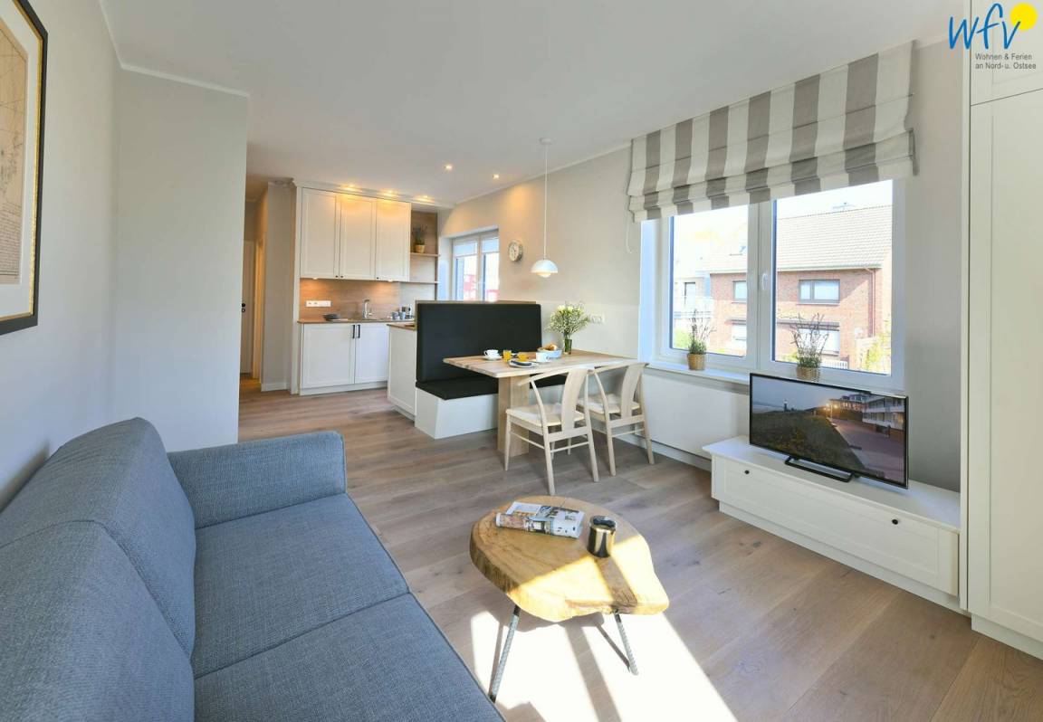 30 M² Ferienwohnung ∙ 1 Schlafzimmer ∙ 2 Gäste - Wangerooge