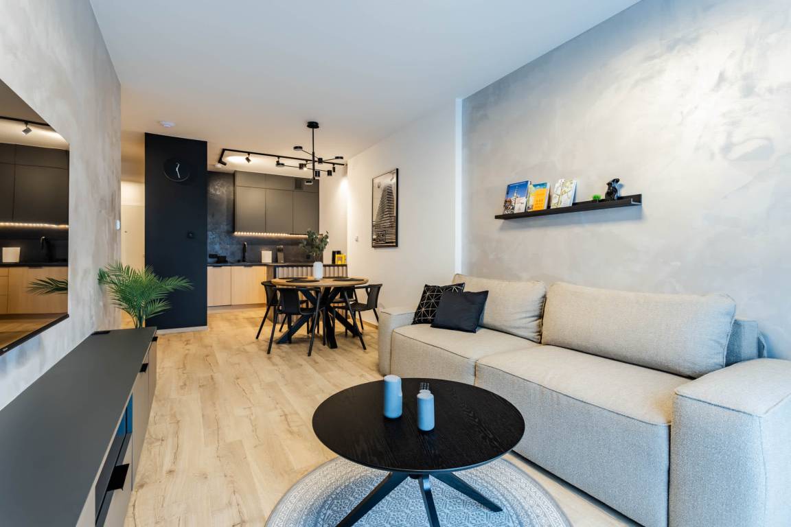 52 M² Apartamento ∙ 1 Habitación ∙ 4 Huéspedes - Poznań