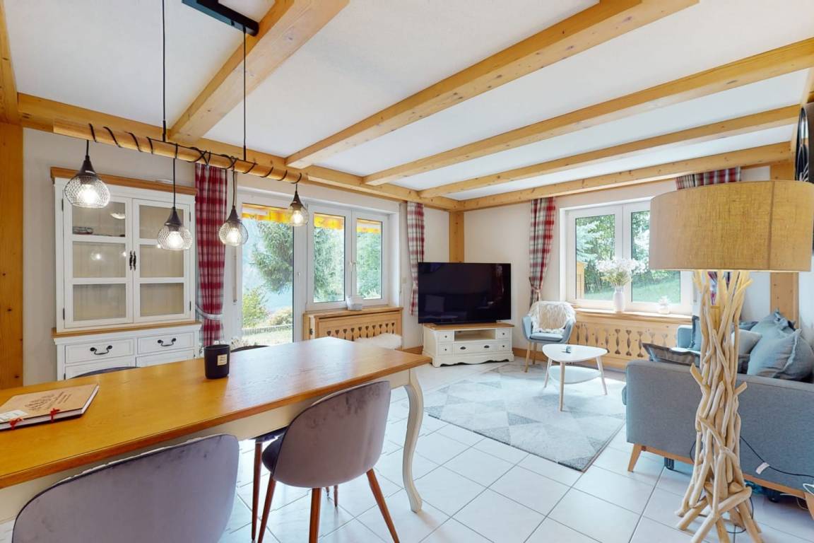 60 M² Ferienwohnung ∙ 1 Schlafzimmer ∙ 4 Gäste - Leukerbad