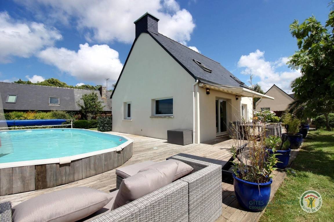 110 M² Gîte ∙ 4 Chambres ∙ 6 Personnes - Penvénan