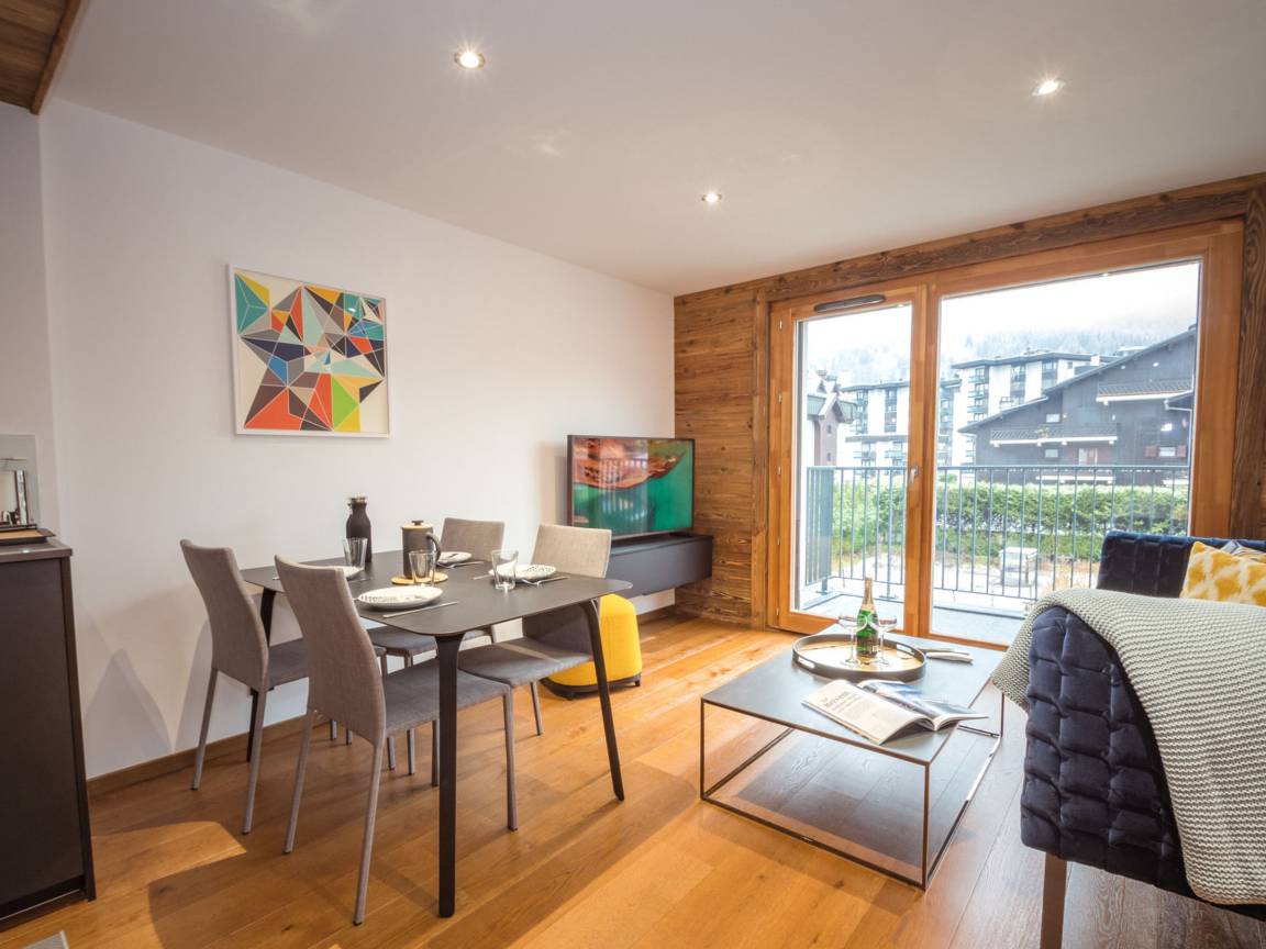 35 M² Apartamento ∙ 1 Habitación ∙ 2 Huéspedes - Argentière