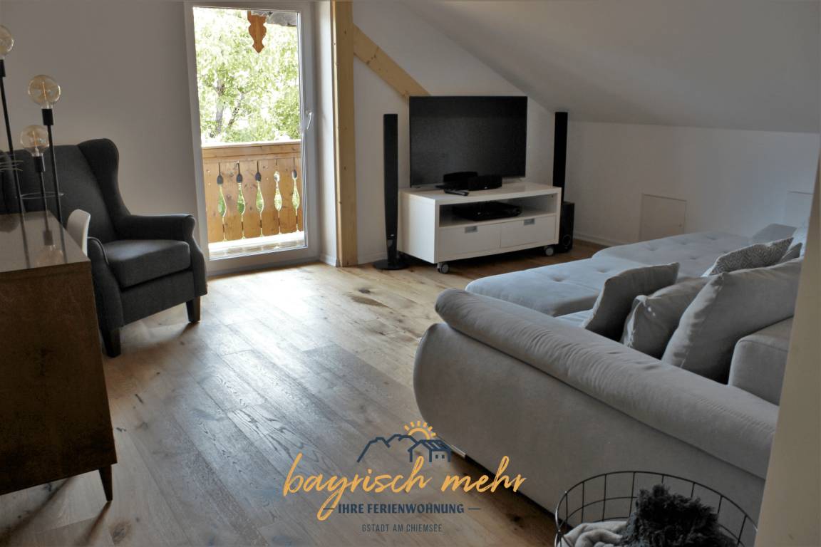 85 M² Ferienwohnung ∙ 2 Schlafzimmer ∙ 4 Gäste - Gstadt am Chiemsee