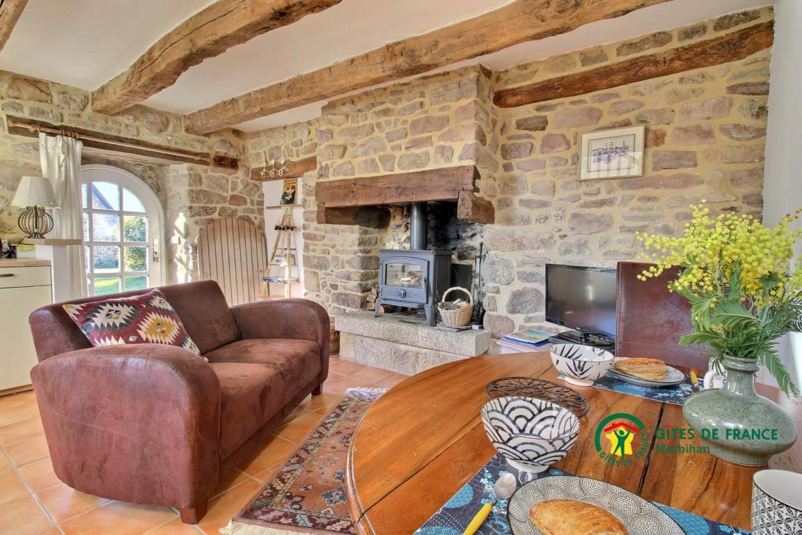 40 M² Gîte ∙ 1 Chambre ∙ 2 Personnes - Ploemel