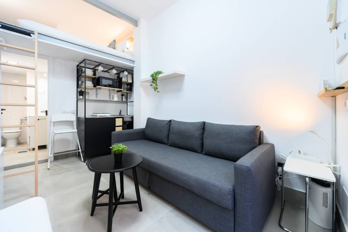 13 M² Apartamento ∙ 1 Habitación ∙ 4 Huéspedes - Fuenlabrada