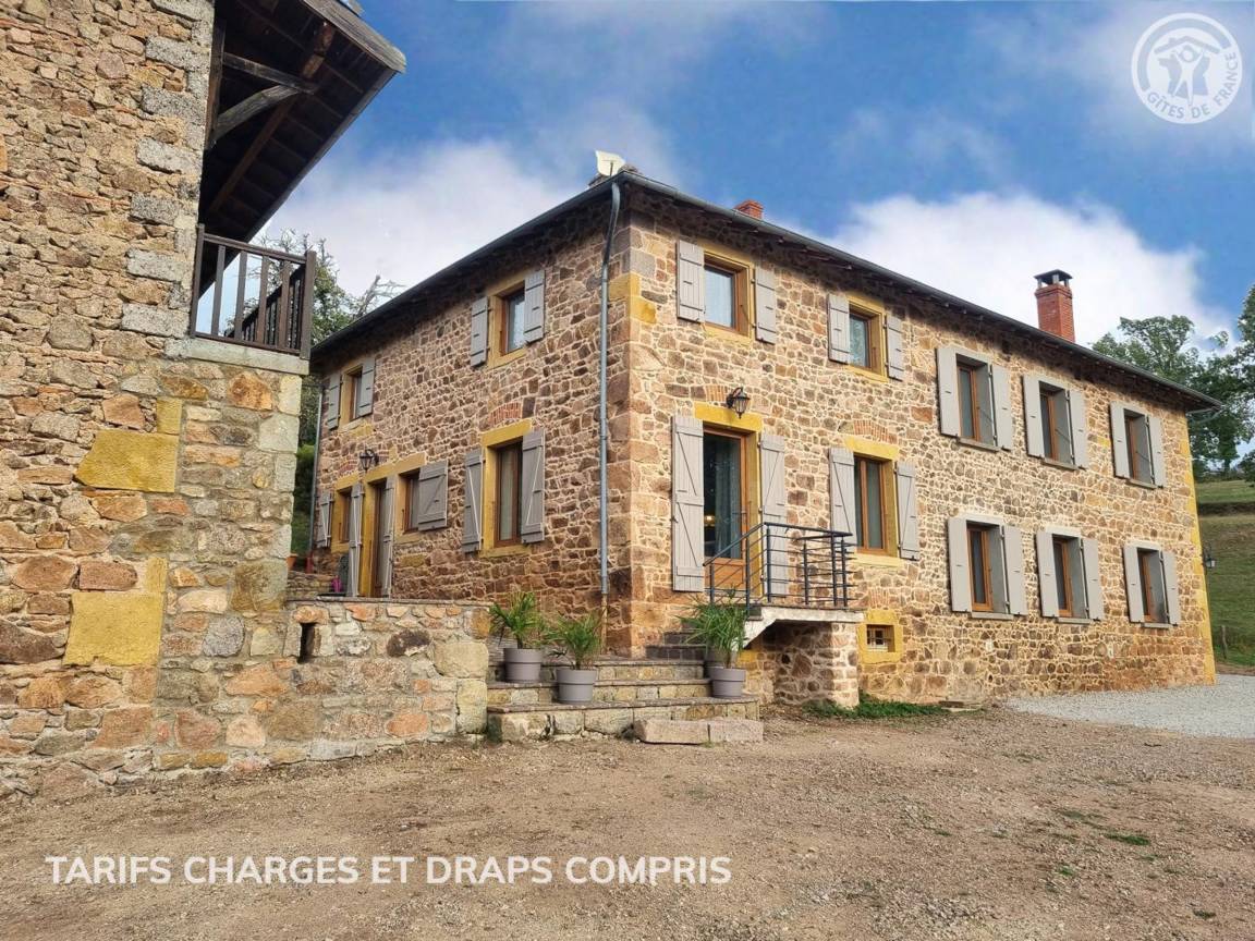 80 M² Cottage ∙ 3 Chambres ∙ 6 Personnes - Beaujolais